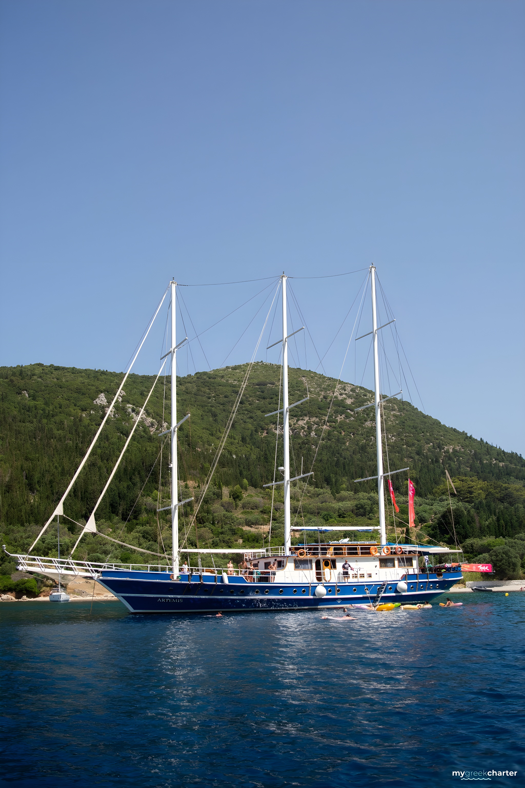 M/S Artemis | 108' Custom | Sailboat Charter in Greece